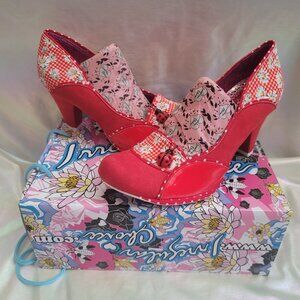 Irregular Choice | Shoes | Irregular Choice Future Ladybug 2 Mid Heel ...